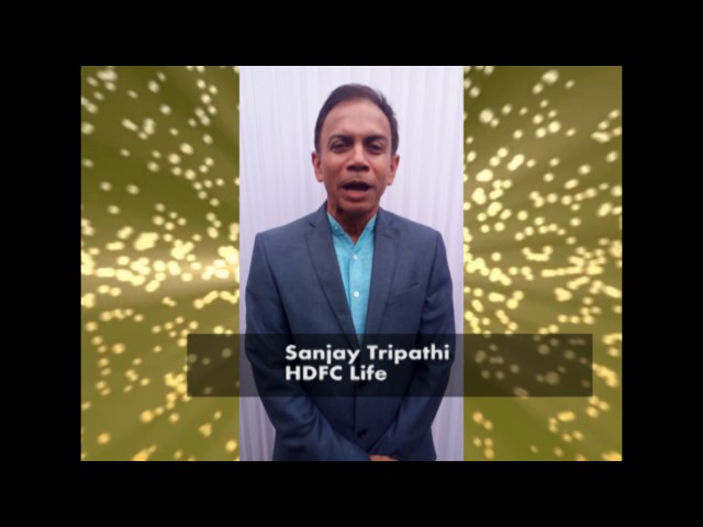 Sanjay Tripathi, HDFC Life, through IDMA 2017 - Exchange4media