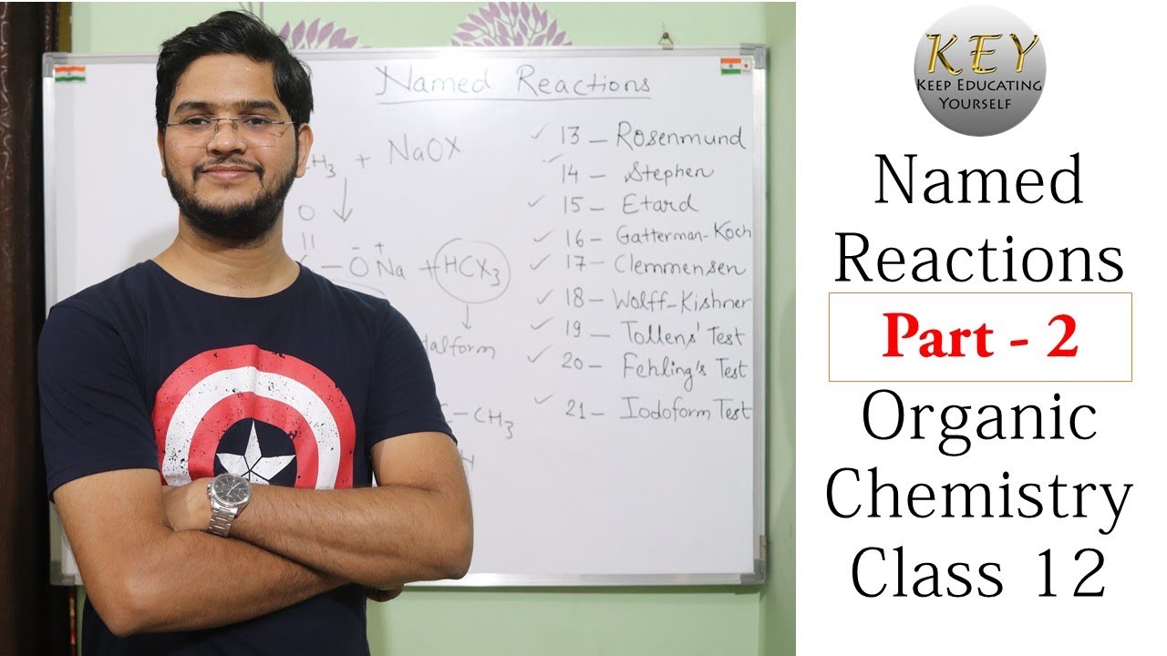 Most Important Named Reactions of Organic Chemistry Class 12| Part 2 ...