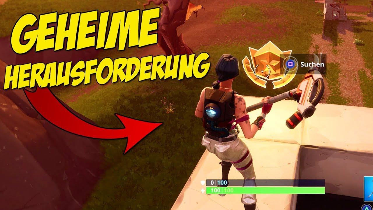 Geheimer Battle Pass Stern Fortnite Battle Royale Season 4 Youtube