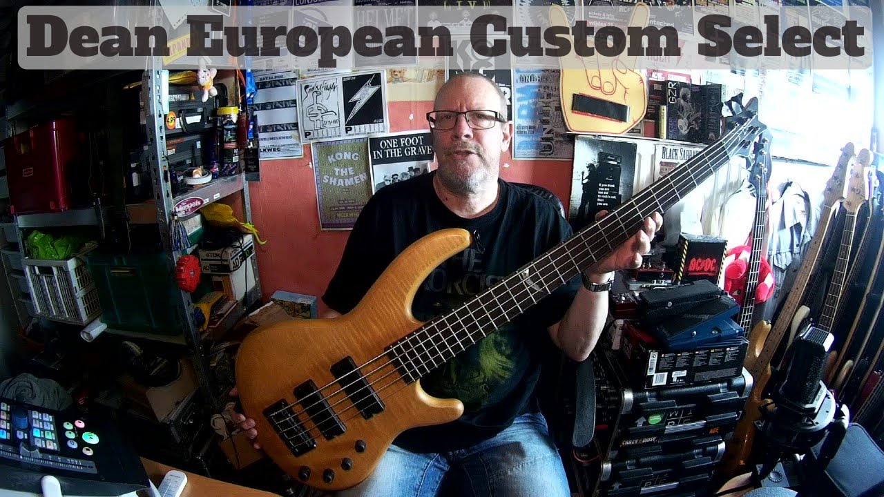 Me and my Bass - Dean European Custom Select - YouTube