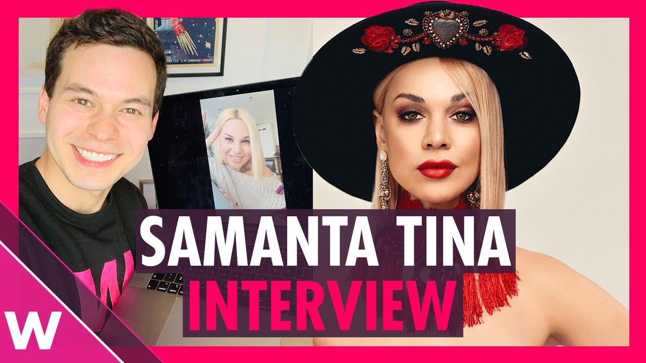 Samanta Tina (Latvia Eurovision 2020) Interview on "Still Breathing ...