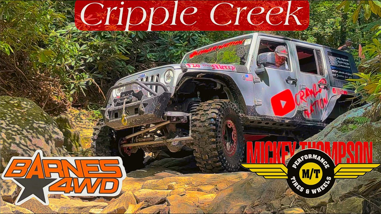 Cripple Creek Trail at Good Evening Ranch Off Road Park WV - YouTube