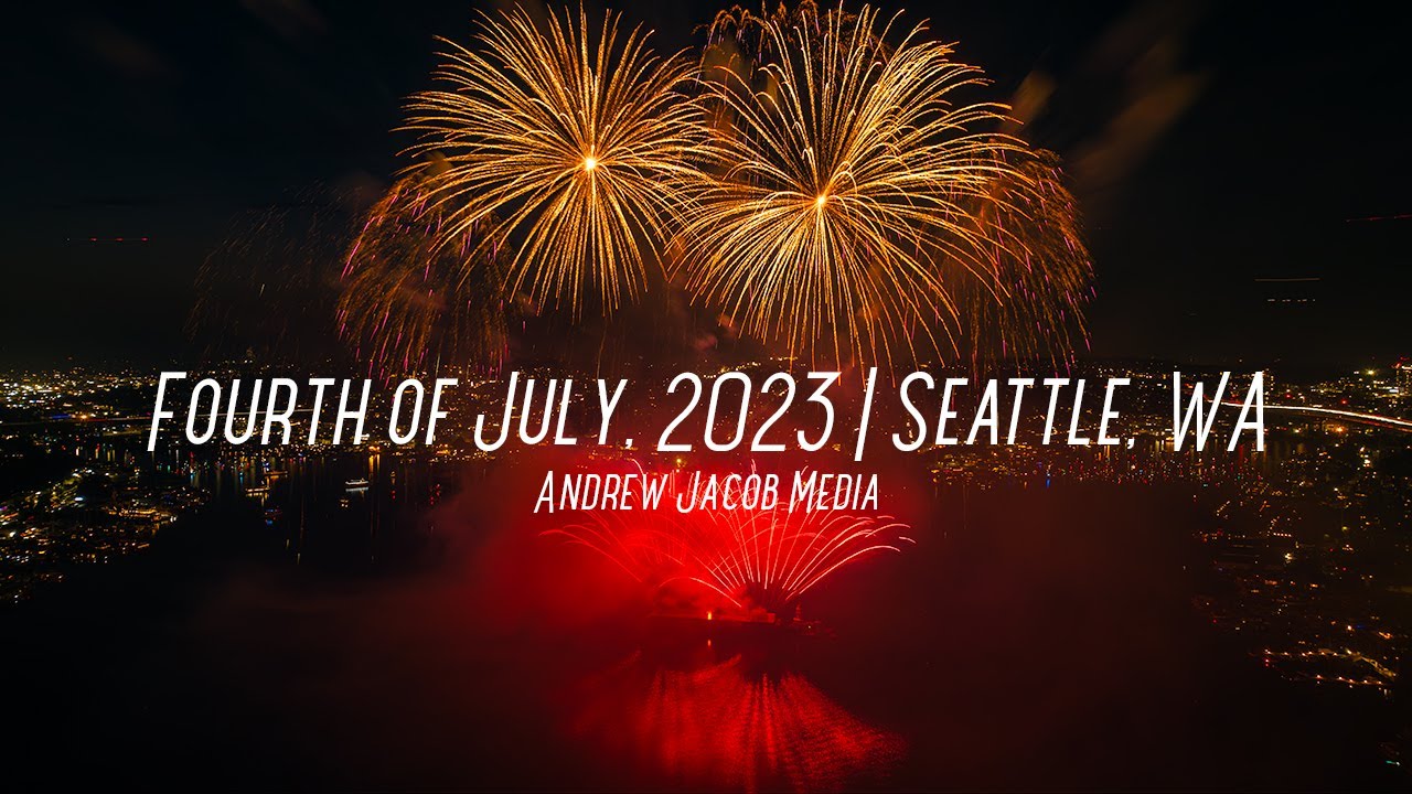 Fourth of July Fireworks (Seattle, WA) - YouTube
