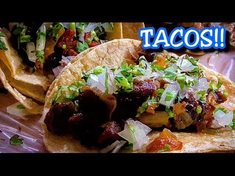 AMAZING MEXICAN STREET FOOD!! LOCAL STREET TACO STAND!! AUTHENTIC! THE ...