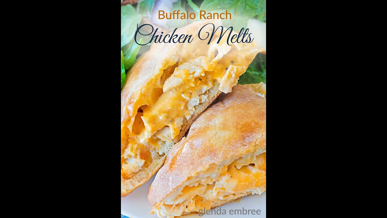 How to Make Buffalo Ranch Chicken Melts - YouTube