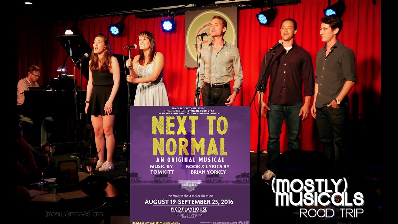The cast of NEXT TO NORMAL 'Just Another Day' (mostly)musicals #18 ...