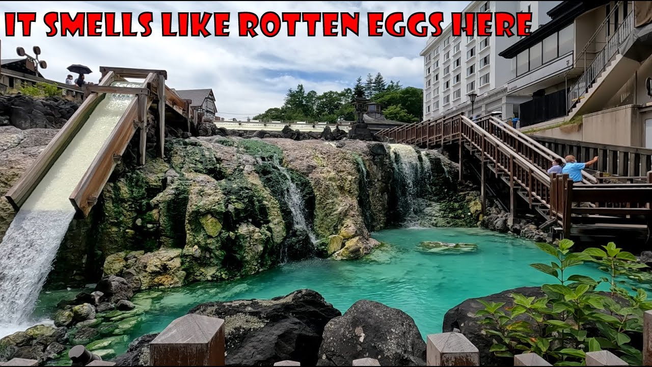 This is one of Japan's most famous hot spring towns. It's beautiful but ...