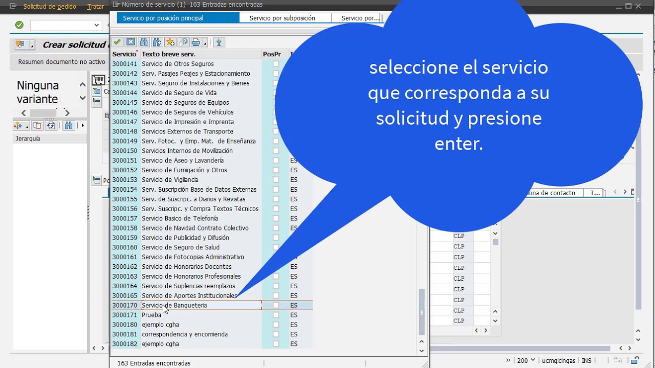 VIDEO ME51N SERVICIO - YouTube