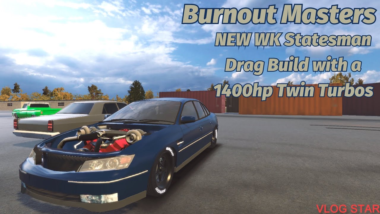 Burnout Masters: NEW WK Statesman Drag Build with a 1400hp Twin Turbos ...