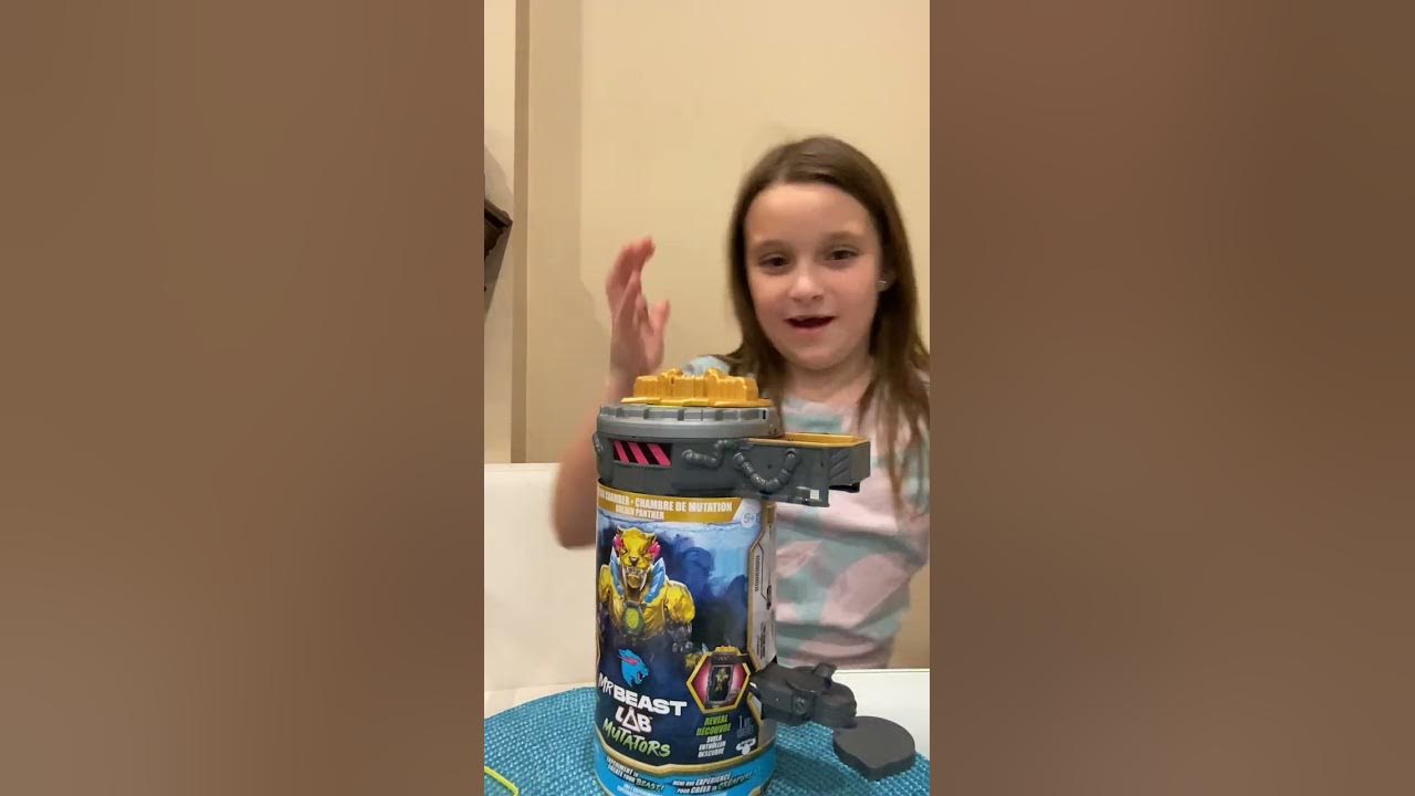 Unboxing and review toys with Auroraexplora - Mr Beast Lab Mutators ...