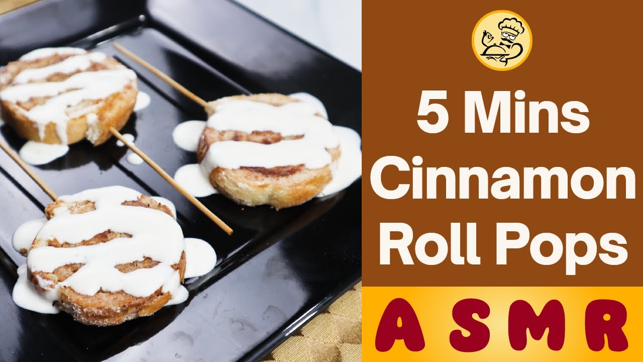 Crispy Bread Cinnamon Pops Recipe | Easy Cinnamon Bread Skewers Snack ...
