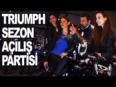 Triumph Sezon Açılış Partisi (Thruxton R ve Explorer)