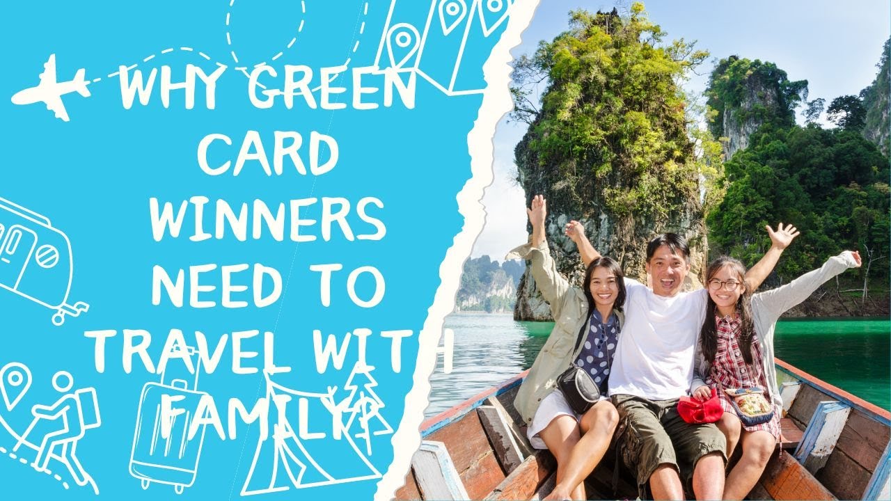You Won DV Lottery Come with Your Family to USA| Why Green Card Winners ...
