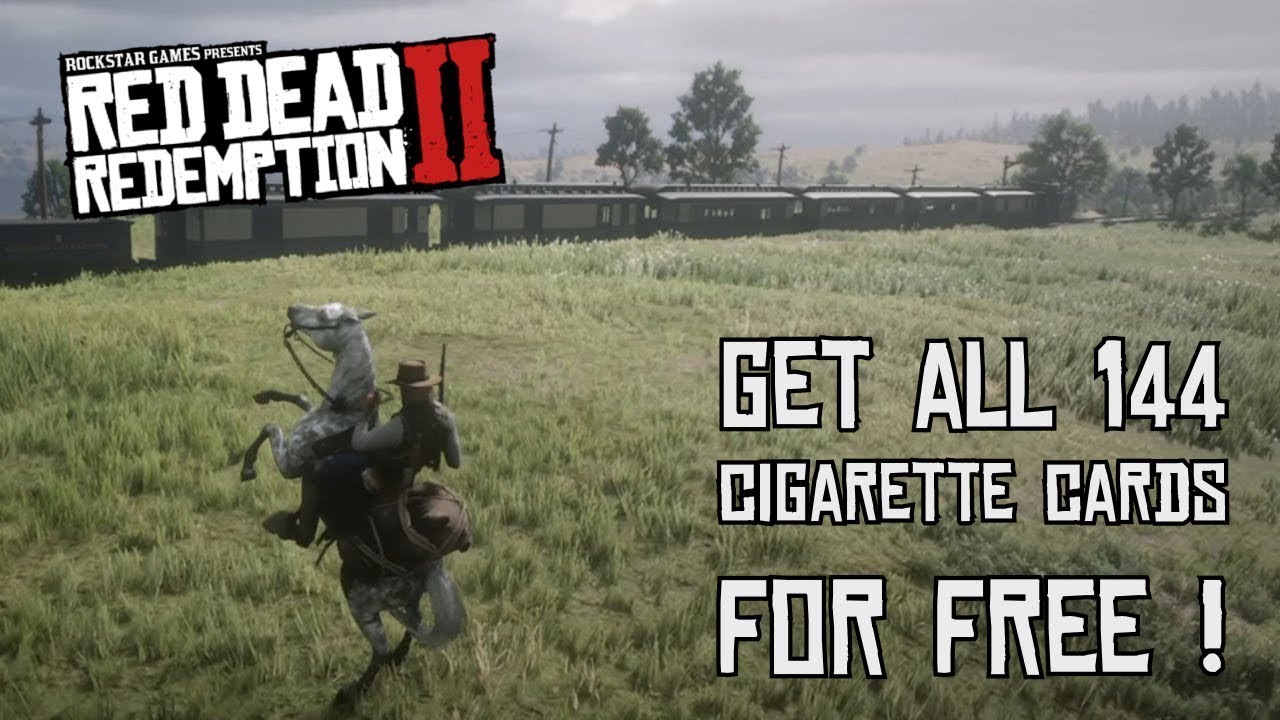 Red Dead Redemption 2 - Get All Cigarettes Cards 100% For Free - YouTube
