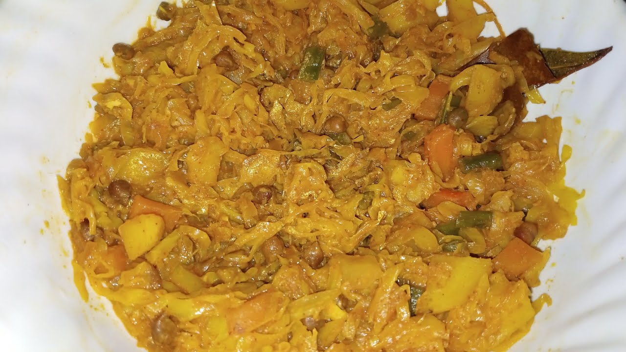 Badhakopi recipe bengali style // cabbage recipe - YouTube