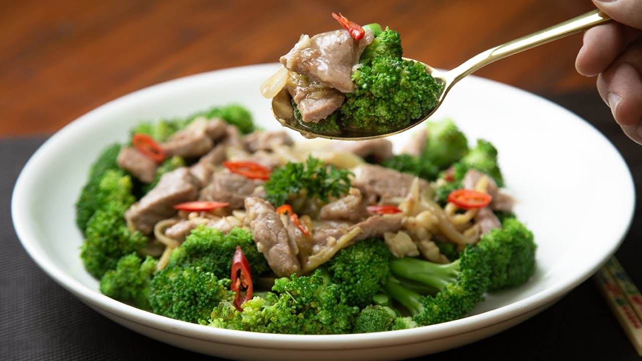 Cara Masak Brokoli yang Enak pakai Daging Sapi - YouTube