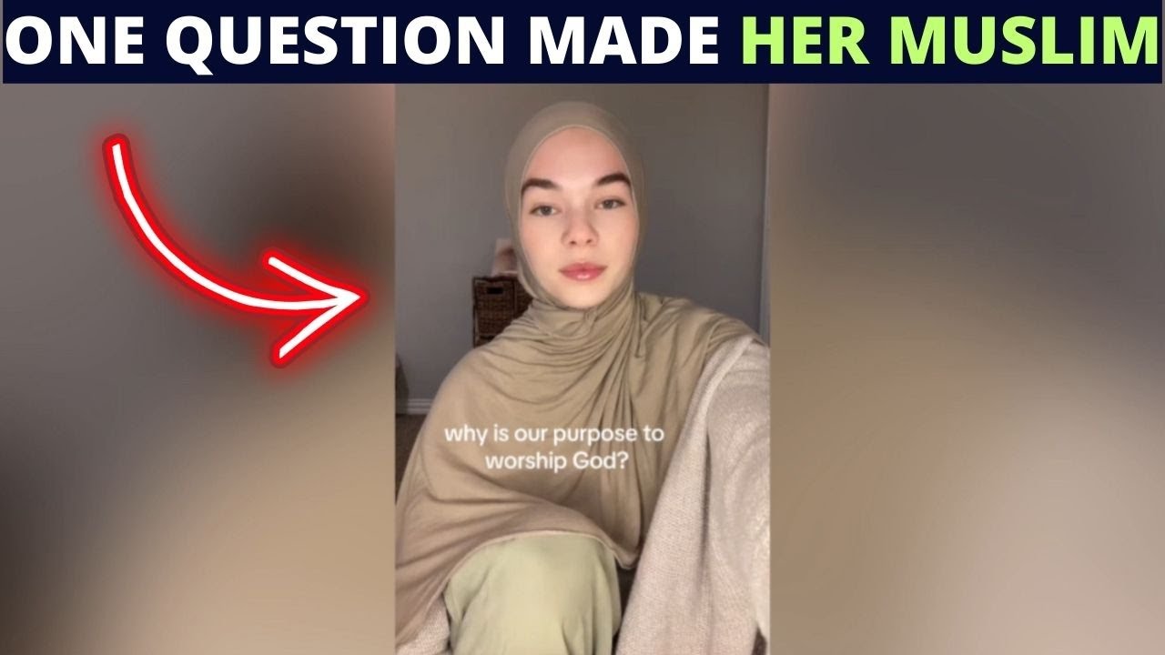 THIS ONE QUESTION MADE HER REVERT TO ISLAM ! - YouTube