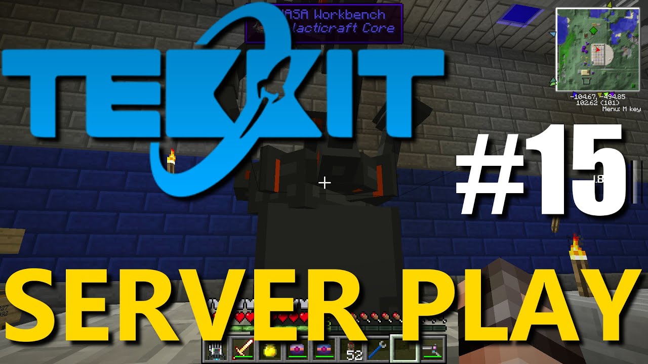 Tekkit Server Play - Part 15 : First Steps Towards Space!!! - YouTube