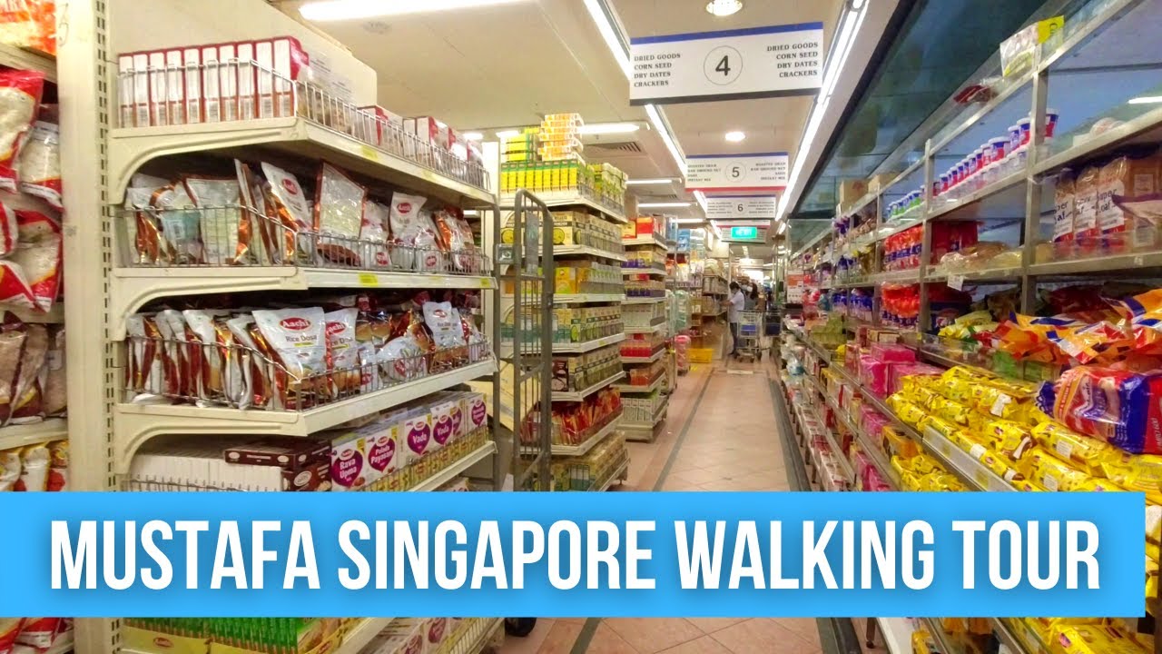 Mustafa Centre Singapore Walking Tour 2021 (4K) - YouTube