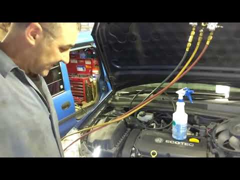 Vauxhall / Opel Astra H Air Conditioning leak found