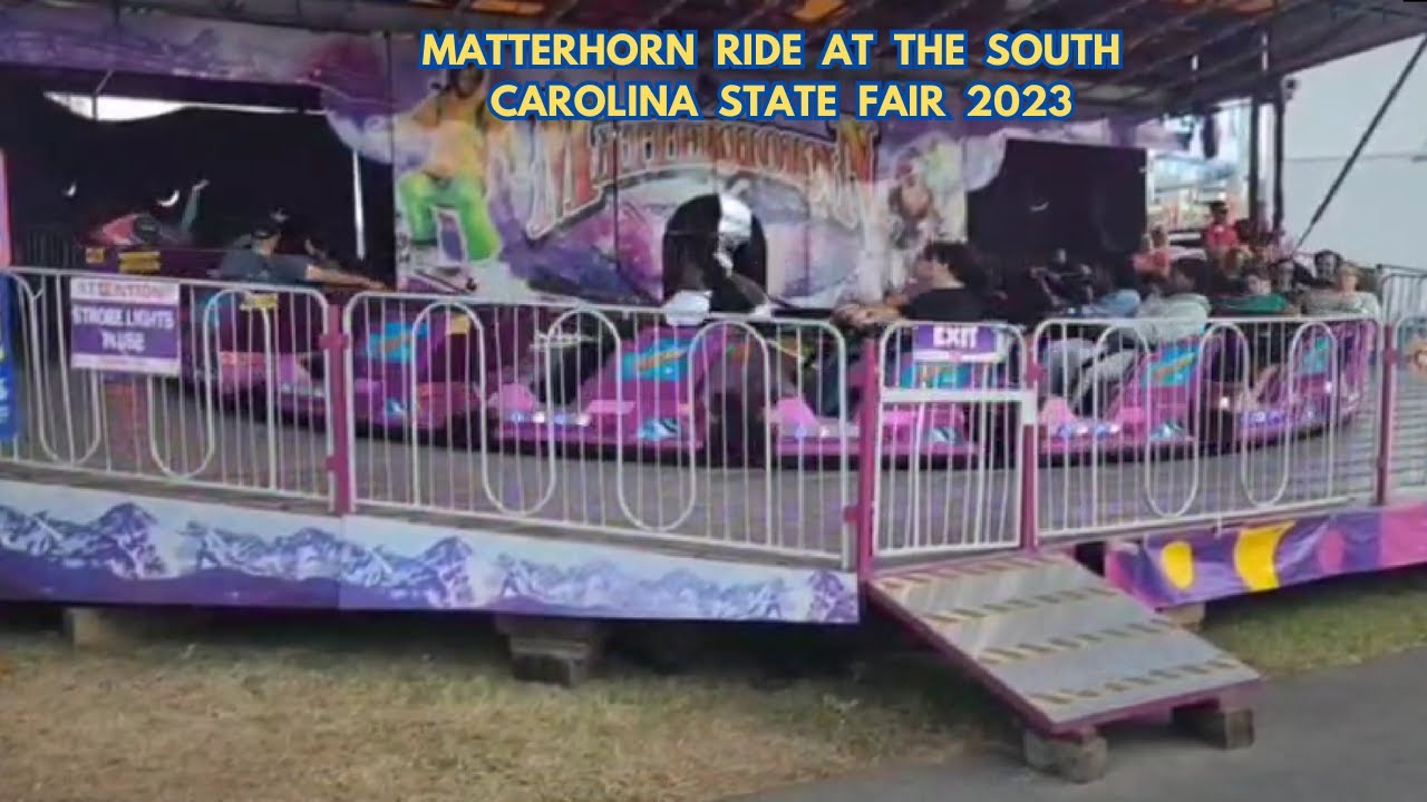 Matterhorn Ride At The South Carolina State Fair 2023 - YouTube