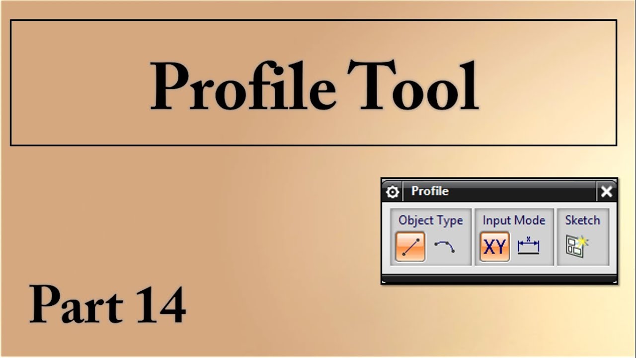 #9 : Profile Tool In NX. - YouTube