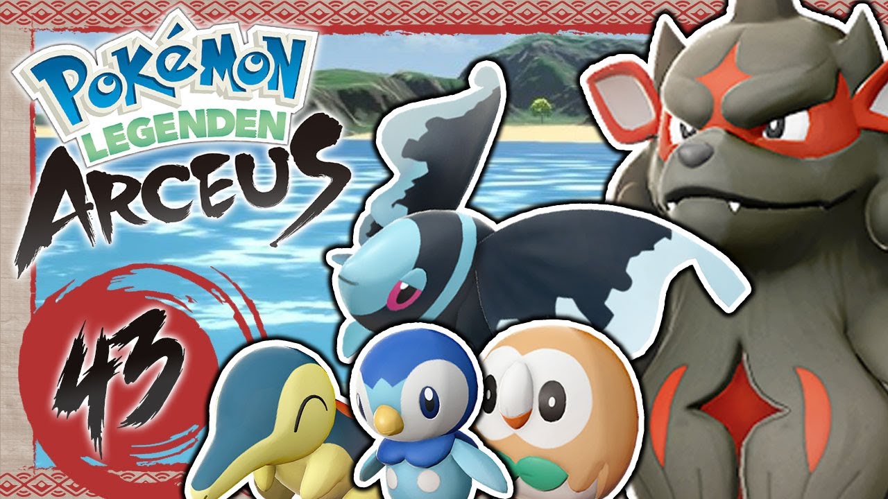 🔴 POKÉMON-LEGENDEN: ARCEUS 🌏 #43: Hisui-Starter, Icognitos ...