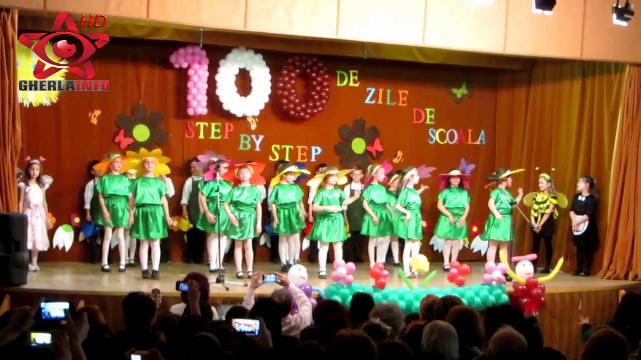 Gherla 100 zile scoala Step by Step (Cluj) - YouTube