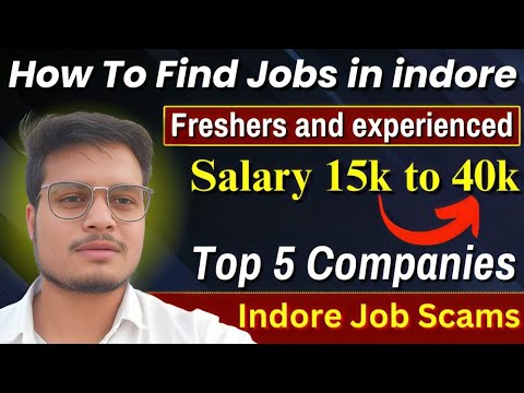 How to find Jobs in Indore | Top 5 Companies is hiring in indore ...