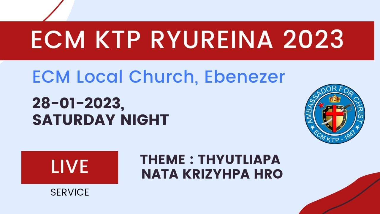 ECM KTP RYUREINA 2023 Programme at Ebenezer | Live - YouTube