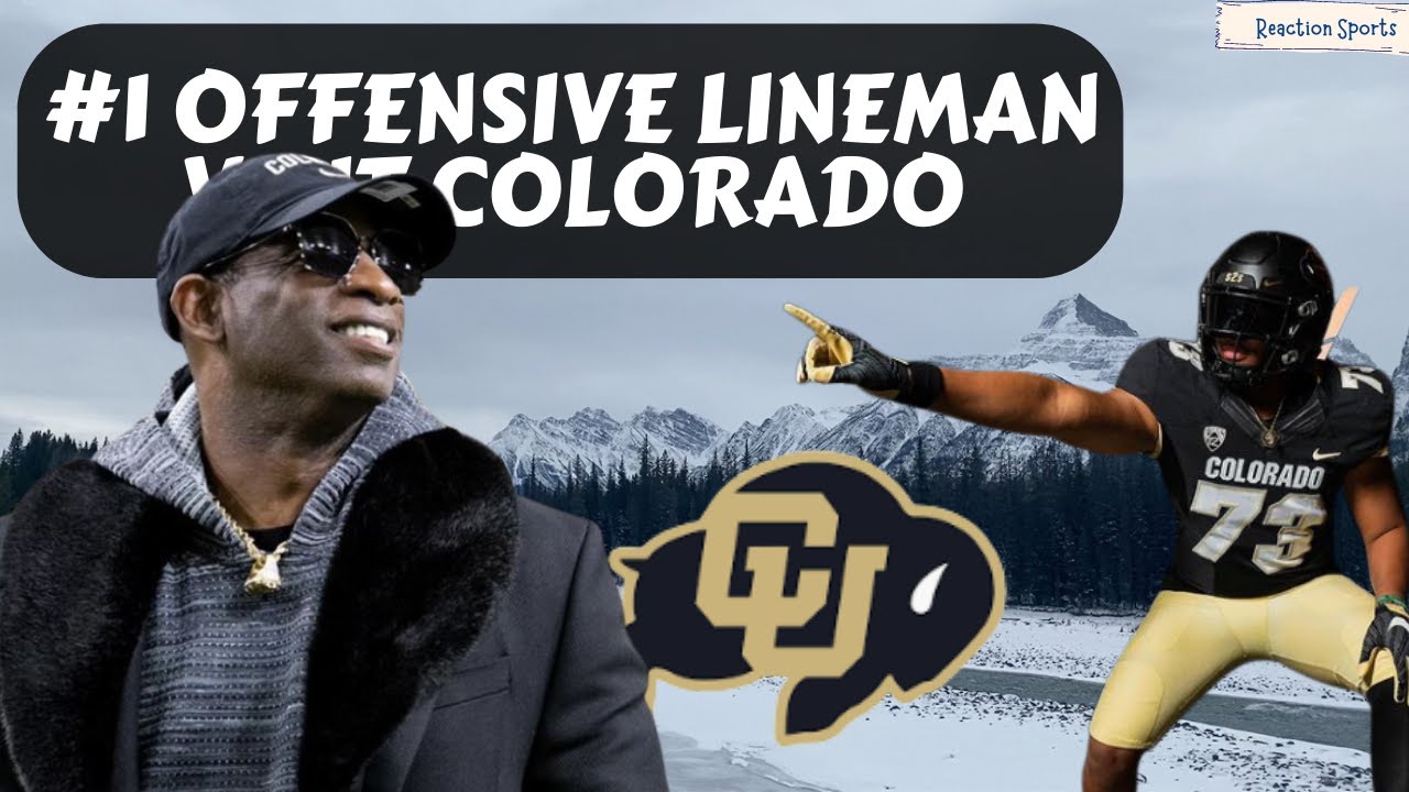 #1 Offensive Lineman Brandon Baker in Colorado - YouTube