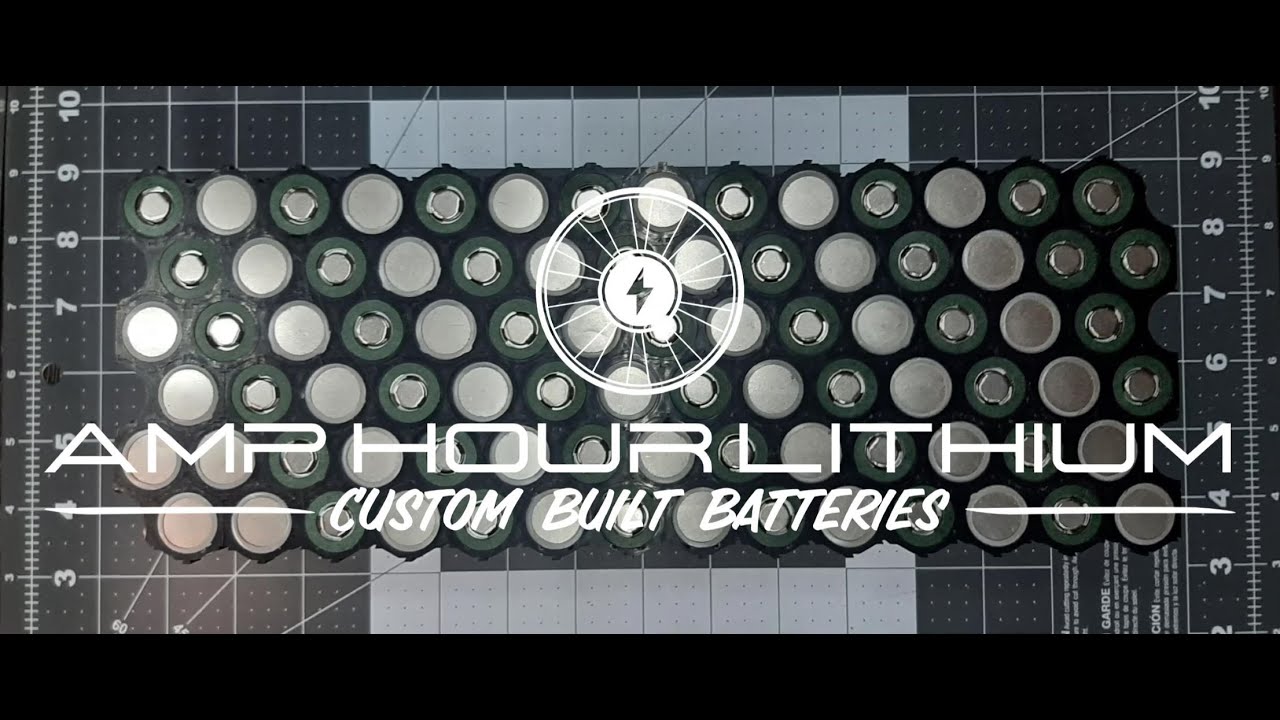 52V 30AH 4kW Quadracycle E-Bike Battery Build - Custom! - YouTube