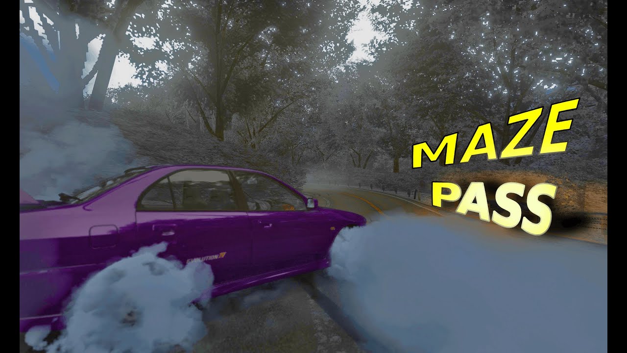 New year special | Mitsubishi Lancer evo IV GSR Maze pass Uphill - YouTube