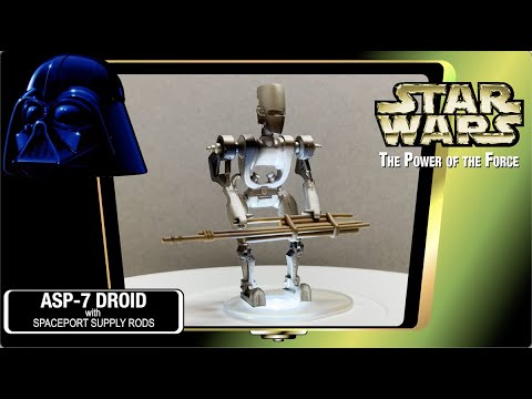 1997 POTF2 ASP-7 Droid - YouTube