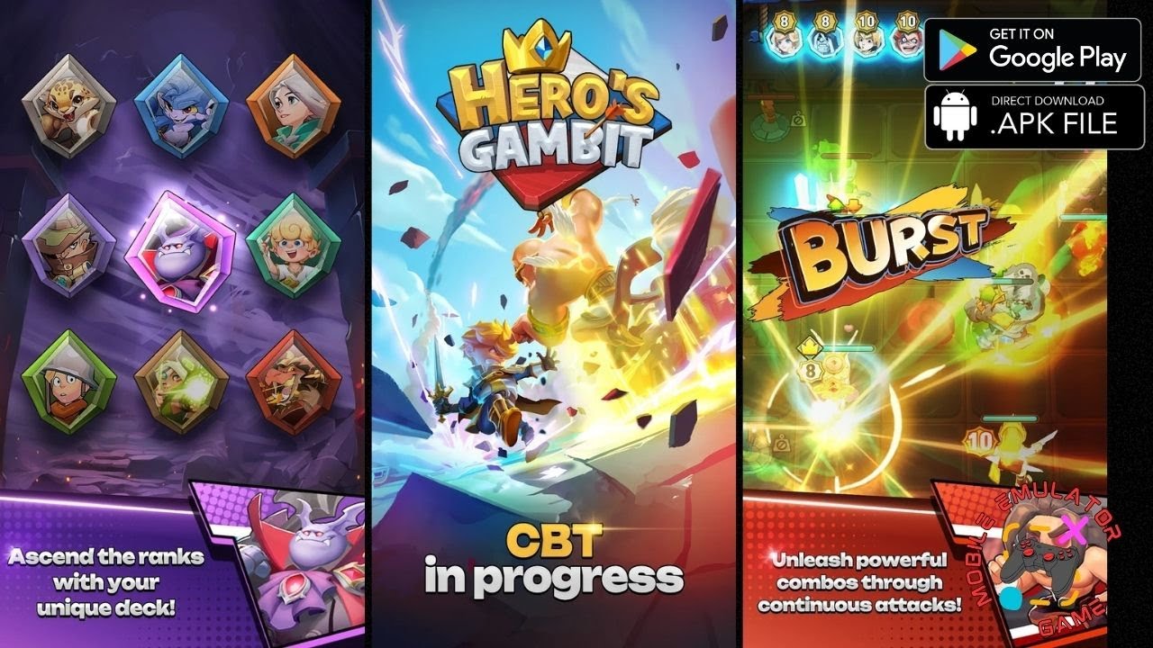 Hero's Gambit Gameplay Android APK - YouTube