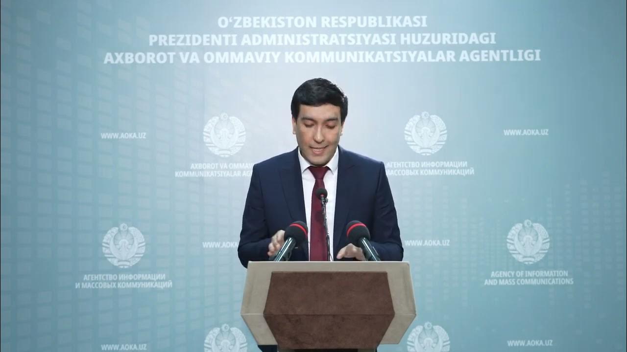 Raqobat qo‘mitasi tomonidan davlat xaridlari nazoratini ta’minlash — O. Usmonov (brifing) - YouTube