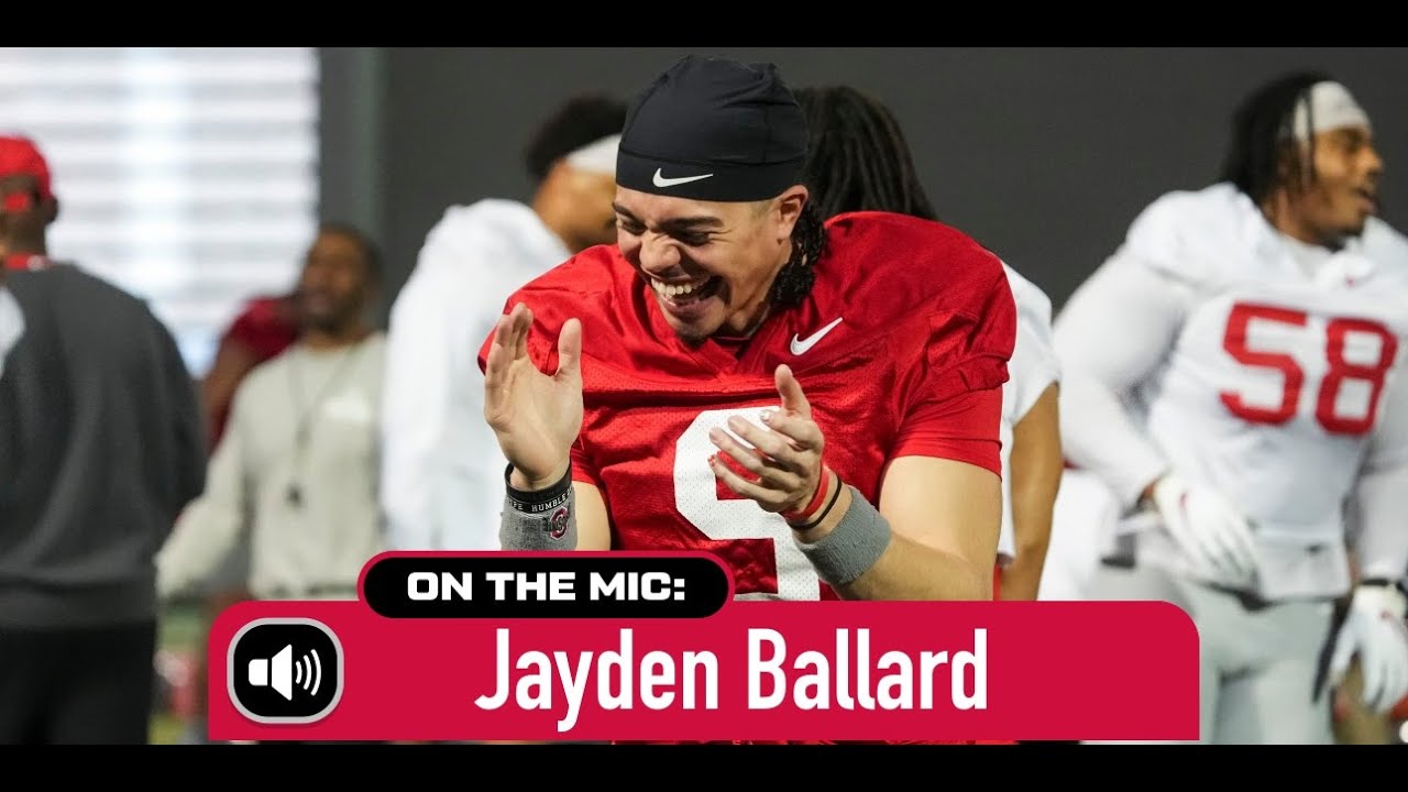 Ohio State's Jayden Ballard on his expectations for the 2024 season ...