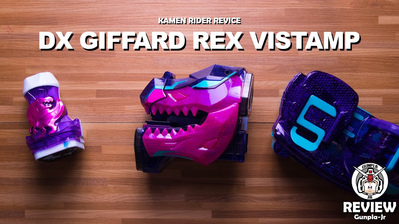 Final Form! Kamen Rider Revice DX Giffard Rex Vistamp | Unboxing and ...