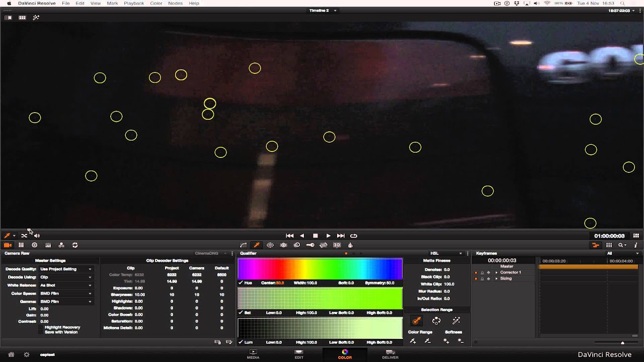 Blackmagic Pocket Camera Bad Pixels test - YouTube