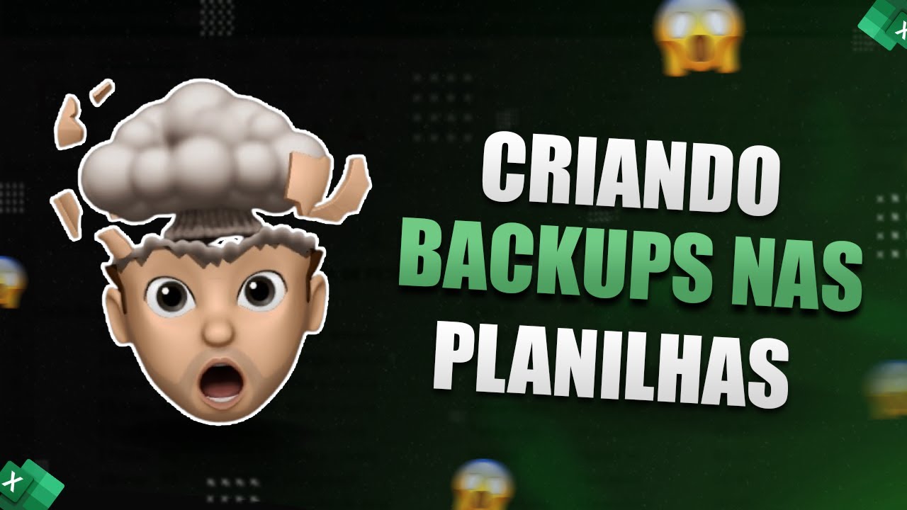 Criando backups para suas planilhas no Excel - YouTube