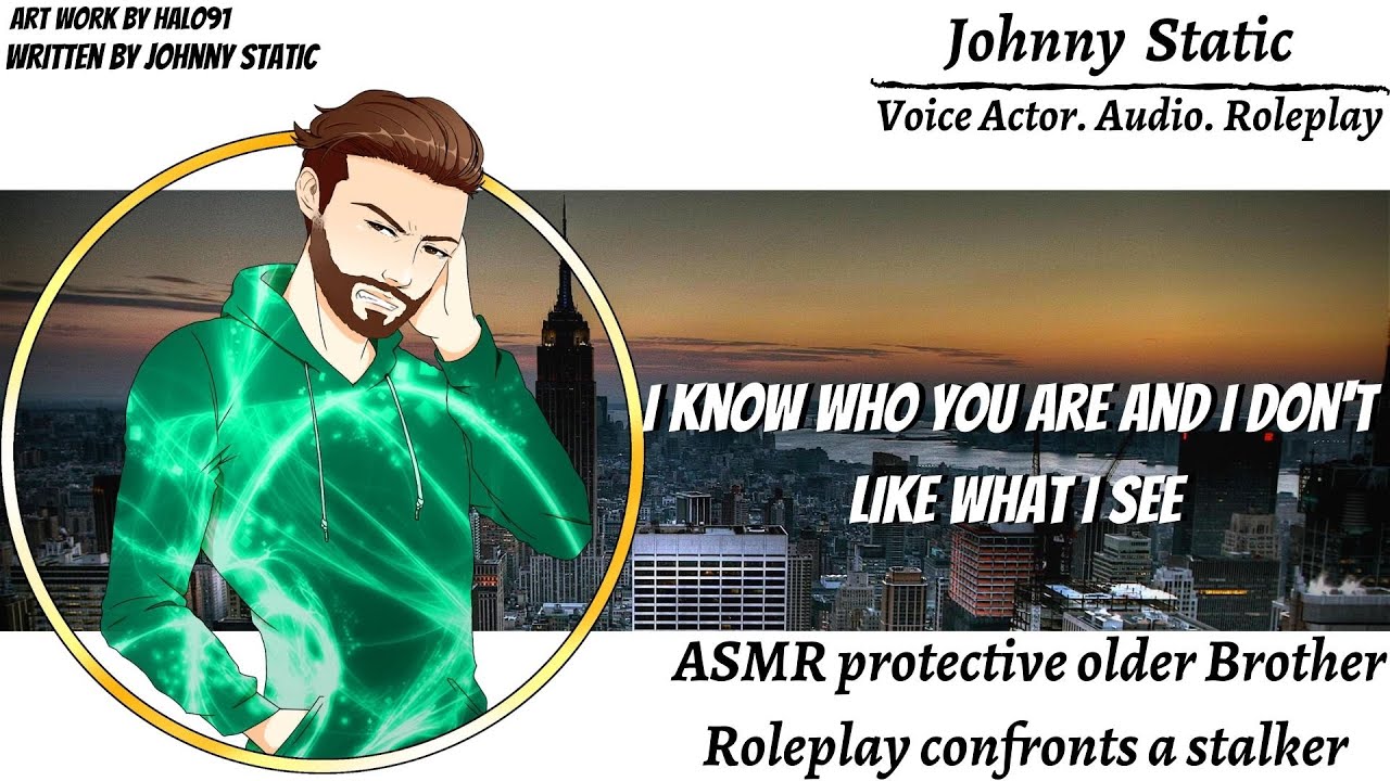 ASMR protective older Brother Roleplay confronts a stalker. - YouTube