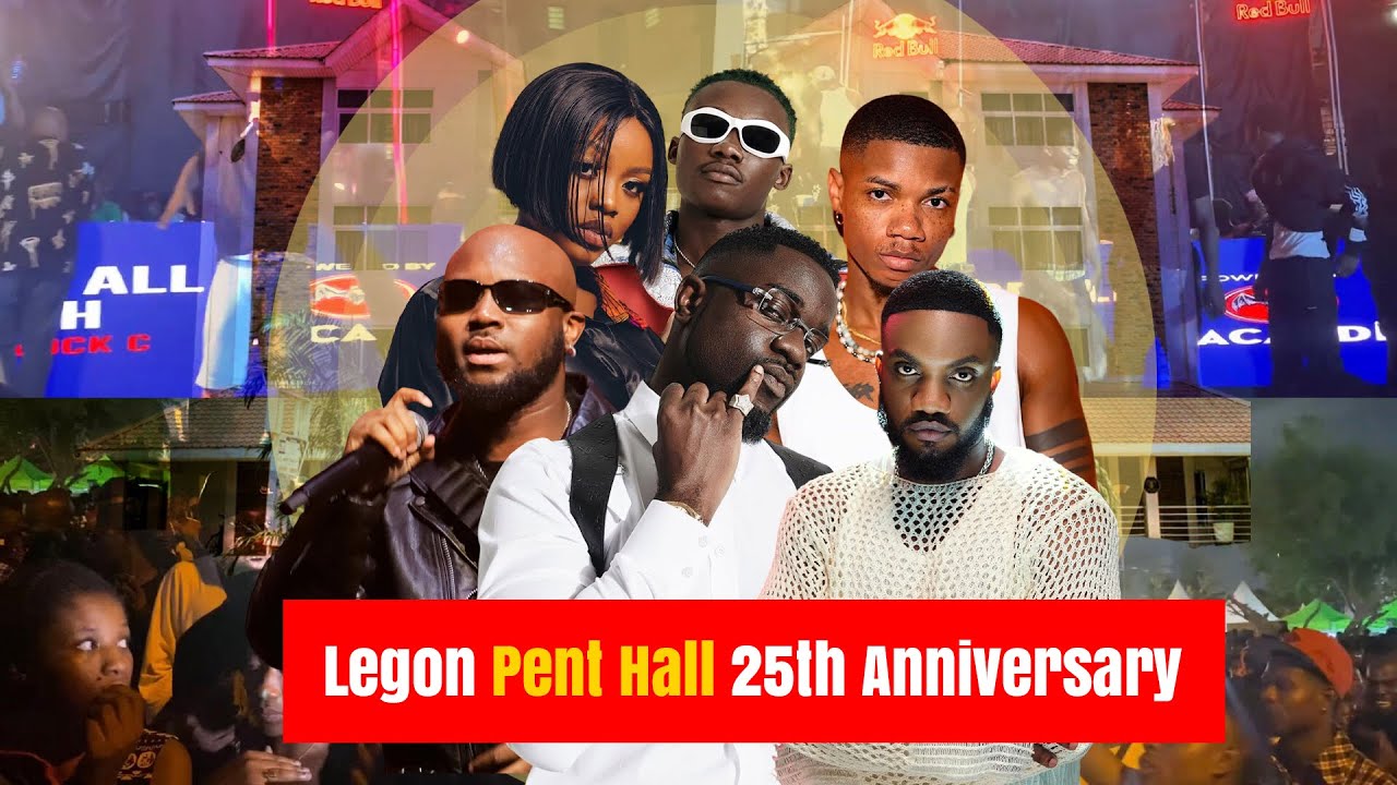 Sarkodie, King Promise, Olivetheboy and other artiste storms Pent Hall ...