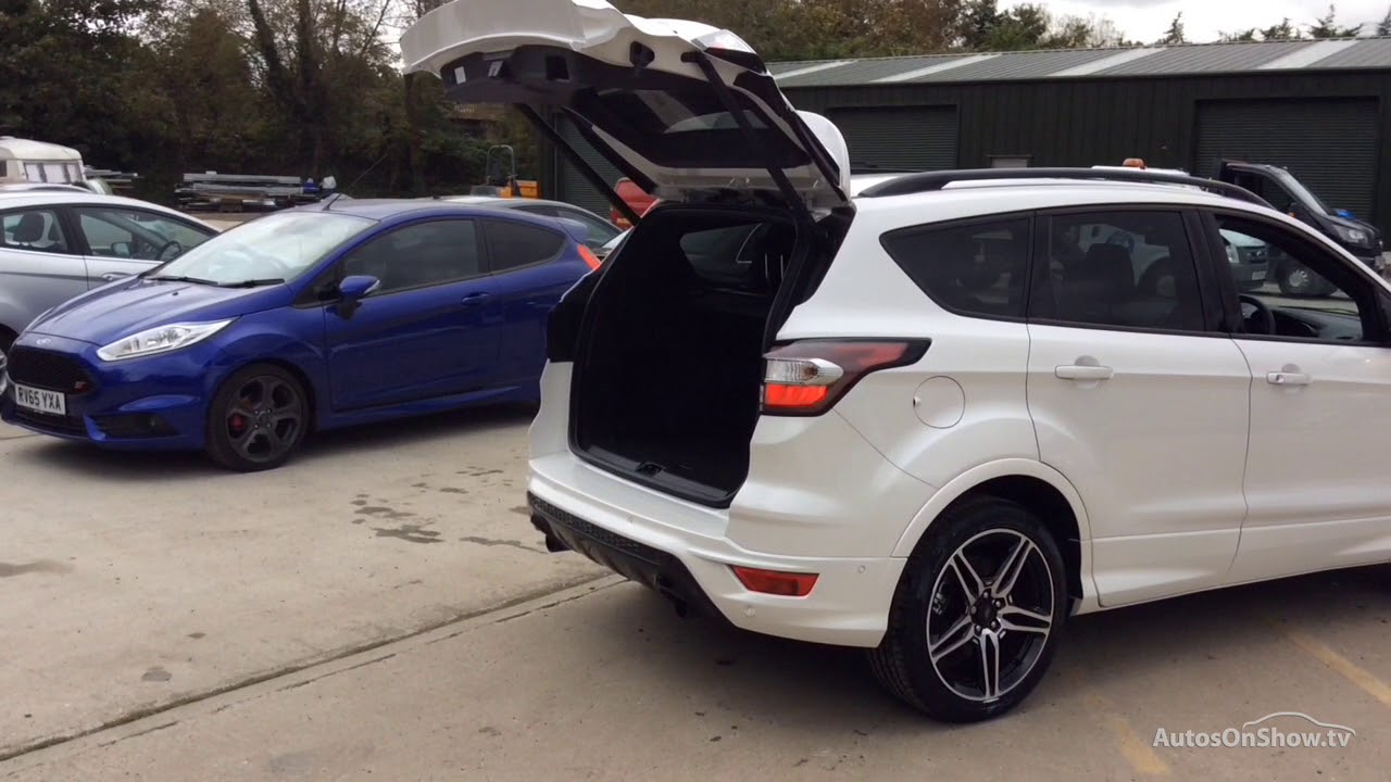FORD KUGA ST-LINE WHITE 2017 - YouTube