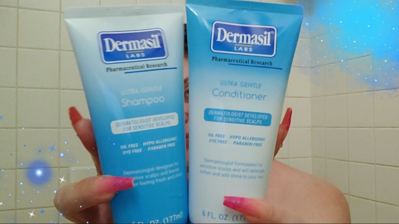 Dermasil Ultra Gentle Shampoo & Conditioner - YouTube