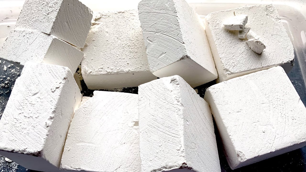8 Fresh Gym Chalk Blocks | AGGRESSIVE FAST CRUSHING - YouTube