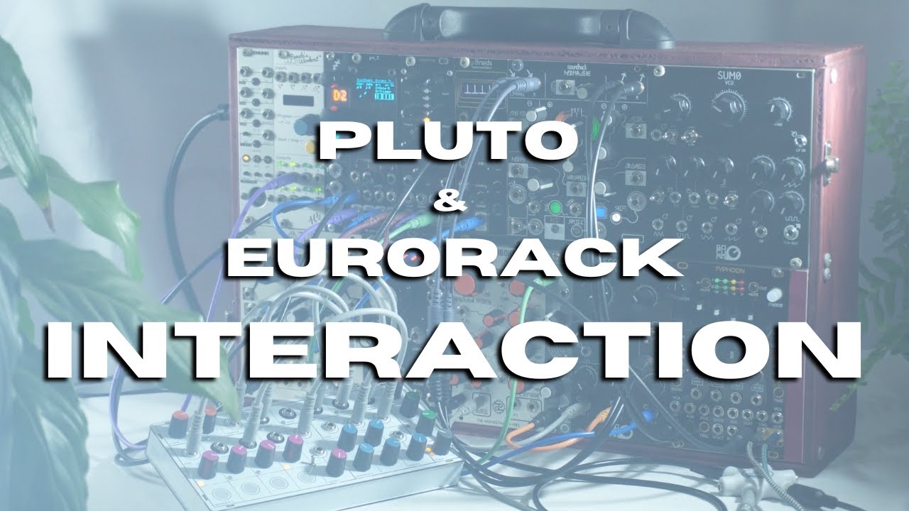 Modern Sounds Pluto & Eurorack Interaction - YouTube