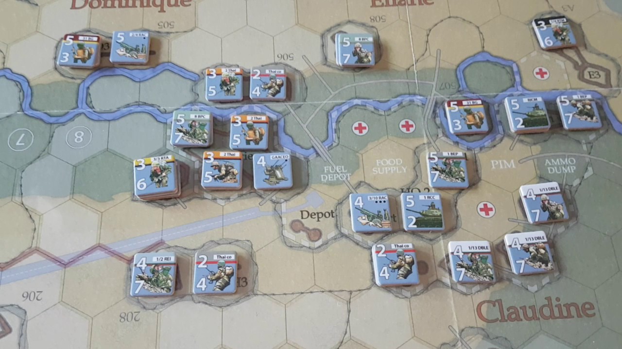 Dien Bien Phu - The Final Gamble - Gameplay 9 - End of turn 2 - YouTube