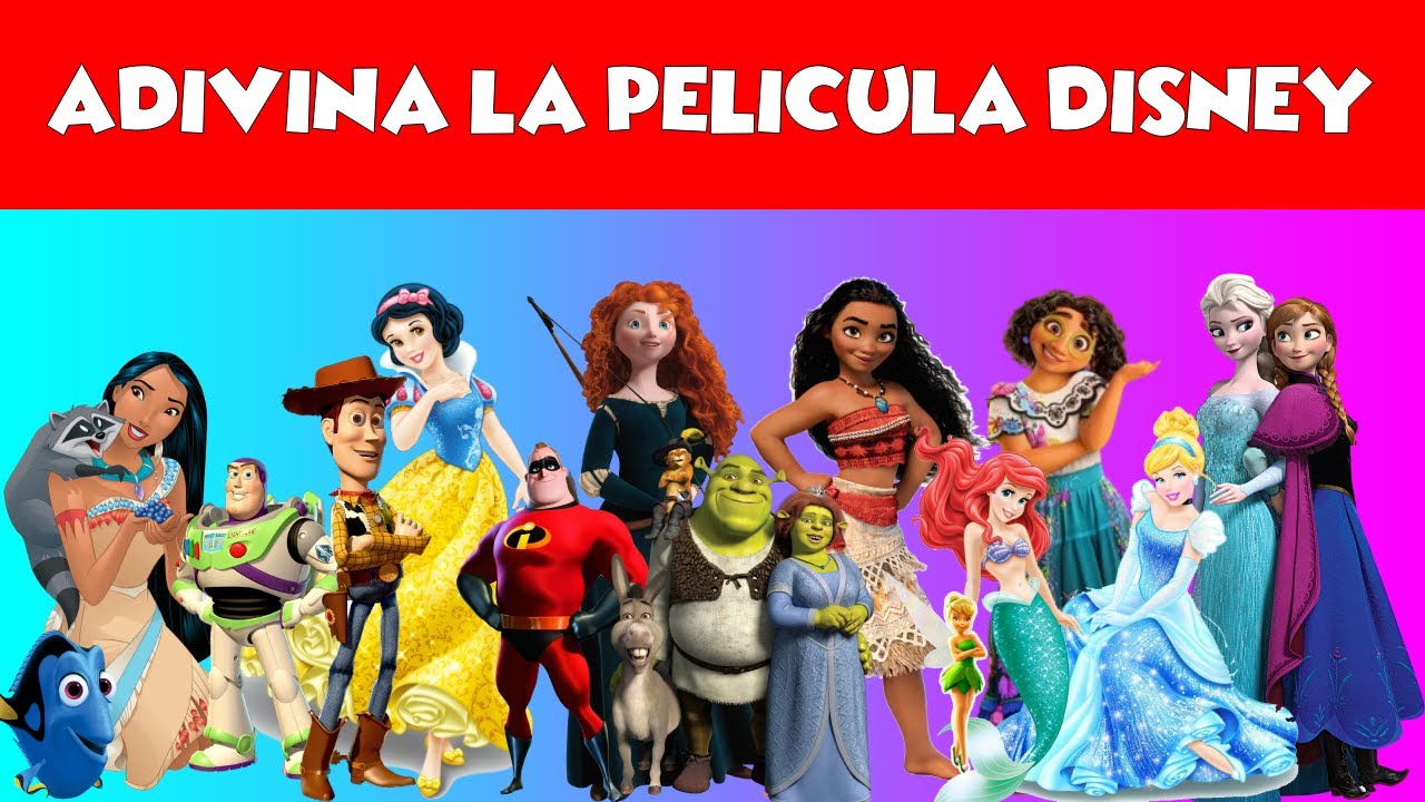 Adivina la PELÍCULA DISNEY Escuchando la CANCIÓN 🔊🎶|| GUESS THE DISNEY ...