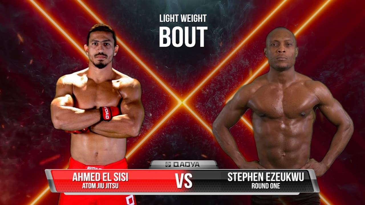 Stephen Ezeukwu vs. Ahmed El Sisi | FULL FIGHT | Qadya 002 #Qadya #mma ...