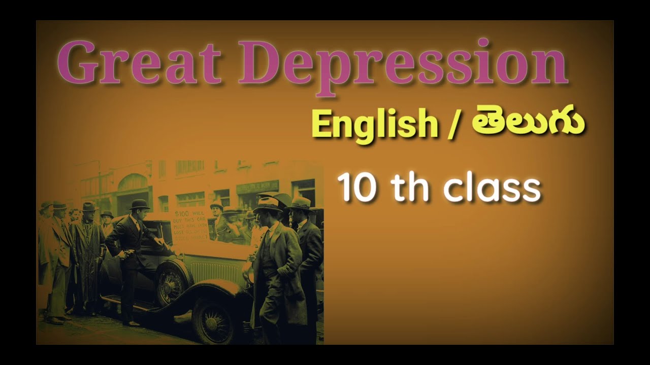 The World between wars Part-2 || Great Depression || 10 Th class ...